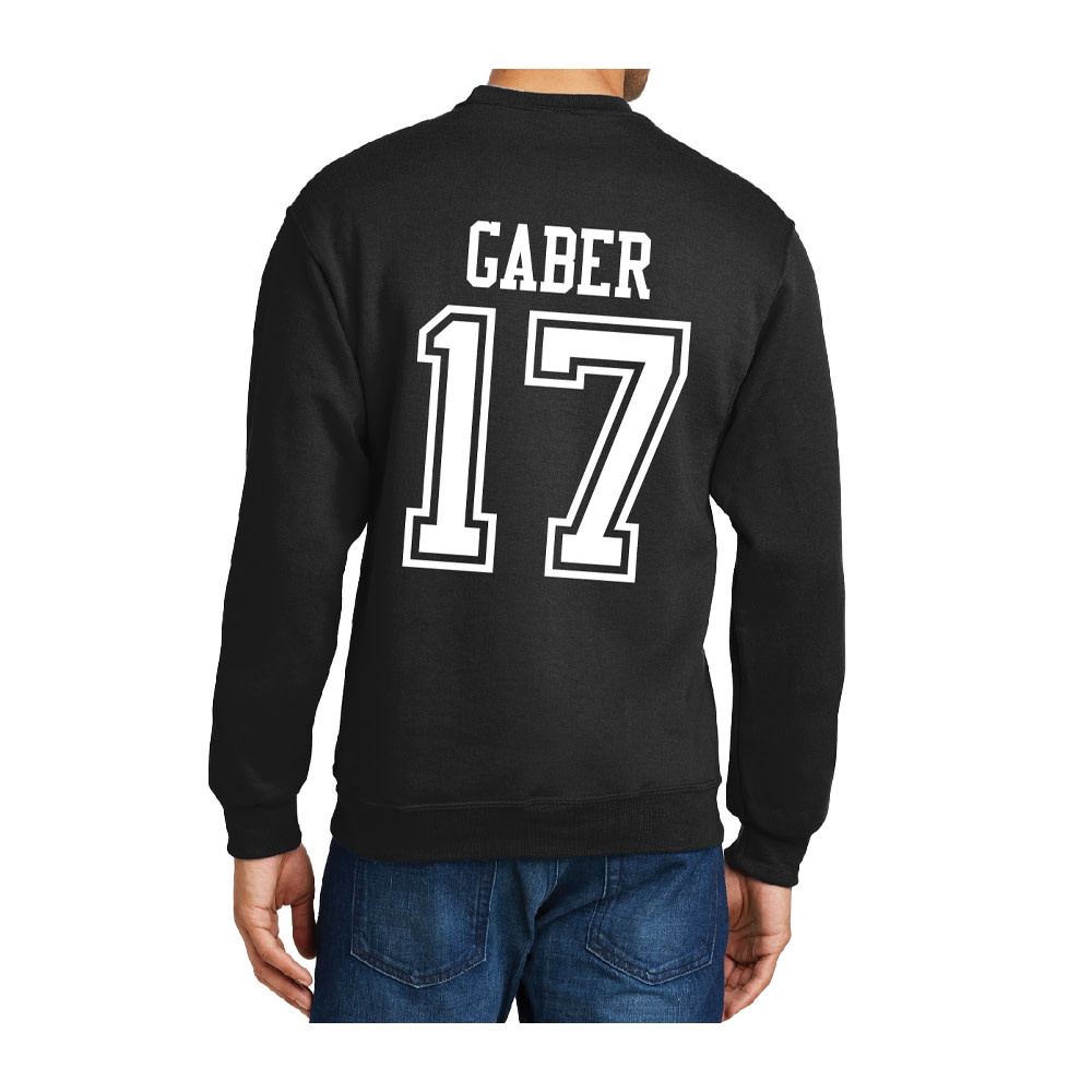 #17 Riese Gaber ND Hockey Sport Adult Crew - Sioux Shop at Ralph ...