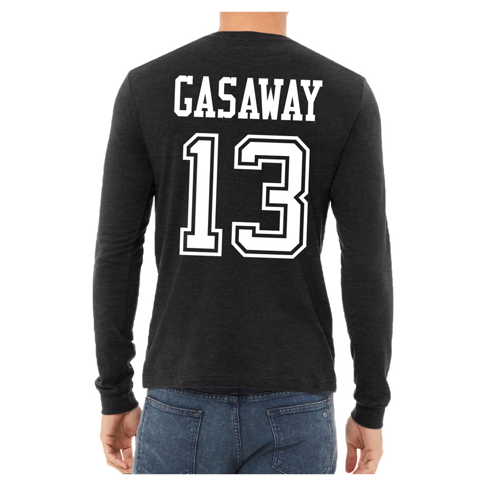 #13 Mary Gasaway ND Soccer Sport Adult Long Sleeve - Sioux Shop at ...