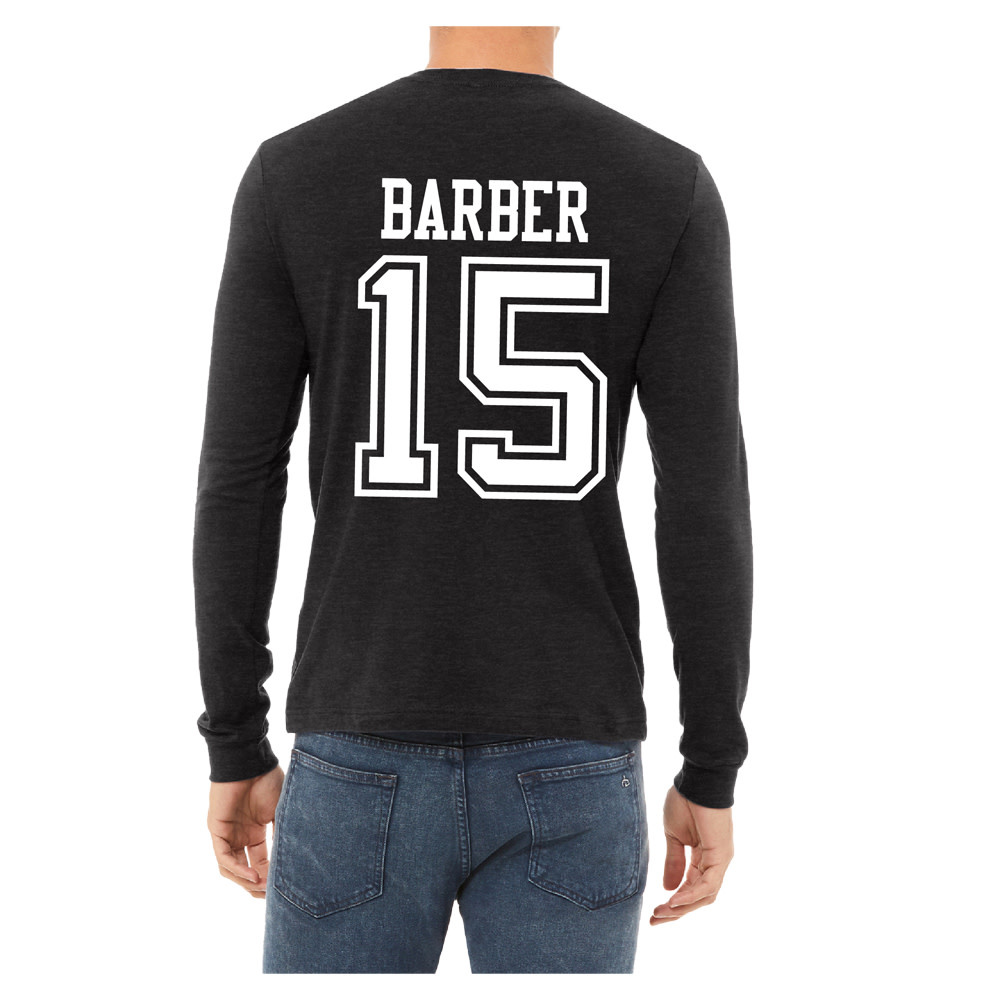 #15 Paige Barber ND Volleyball Sport Adult Long Sleeve - Sioux Shop at ...