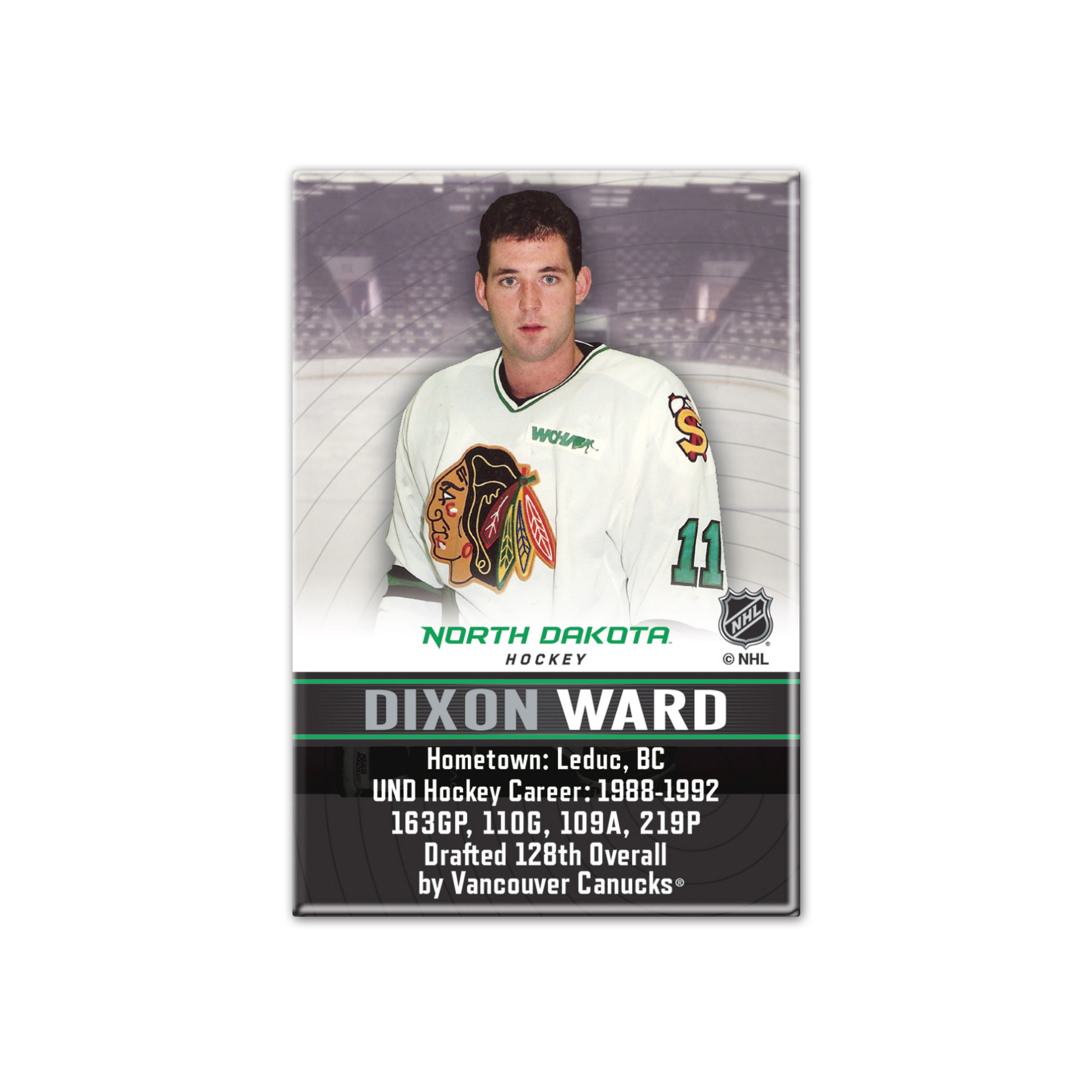 UND Alumni Magnet Dixon Ward - Sioux Shop at Ralph Engelstad Arena
