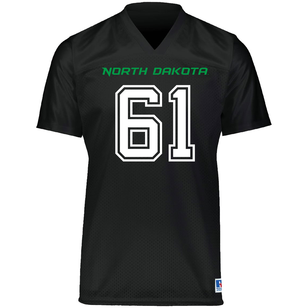 #61 Wyatt Bell Fan Football Jersey Adult - Sioux Shop at Ralph ...