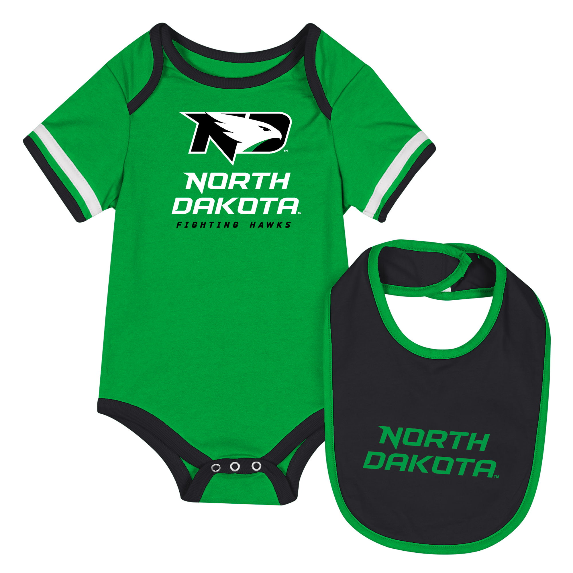 Infant "The Gift" Fighting Hawks Onesie & Bib Set - Sioux Shop at Ralph ...