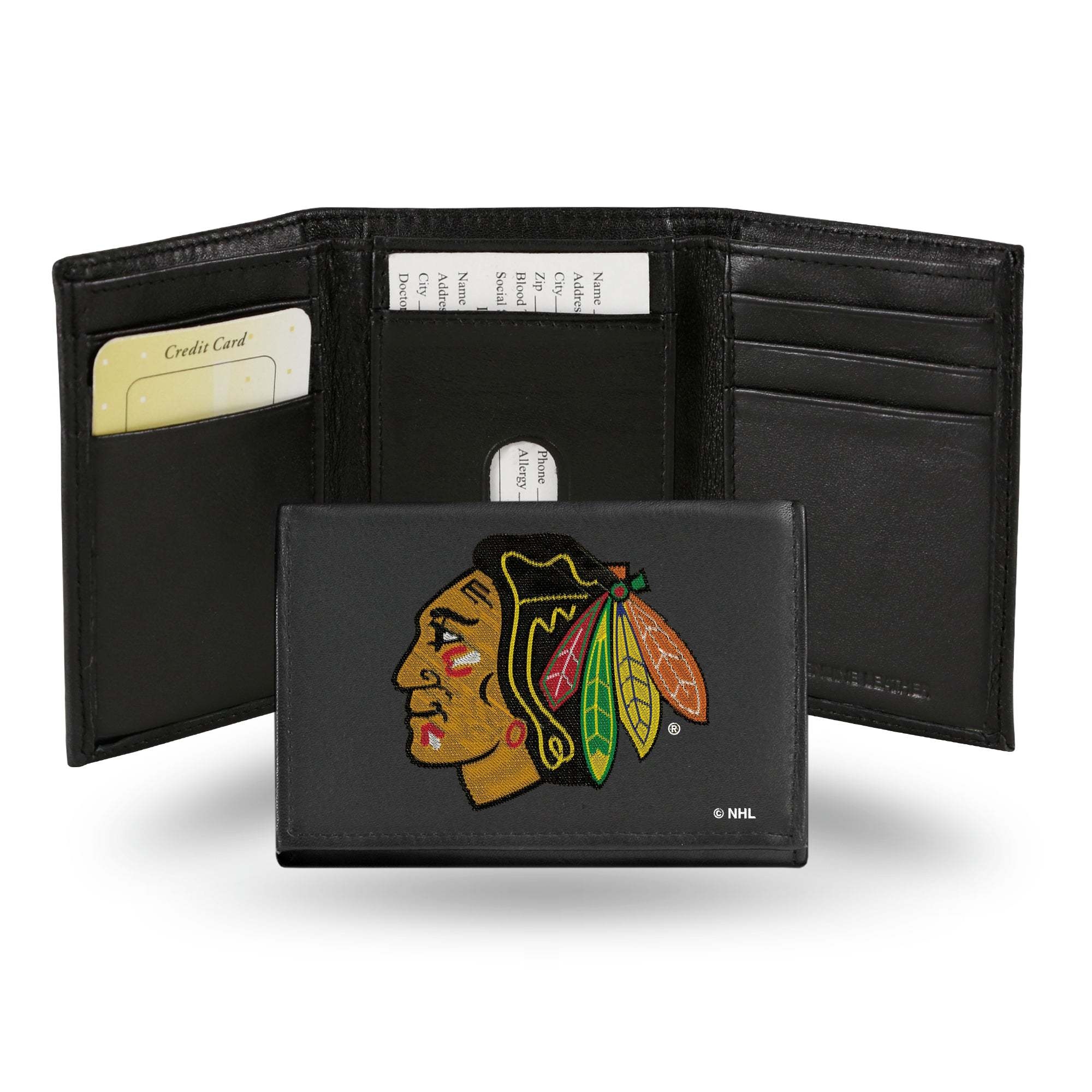 1980's Embroidered Logo Wallet - Sioux Shop at Ralph Engelstad Arena