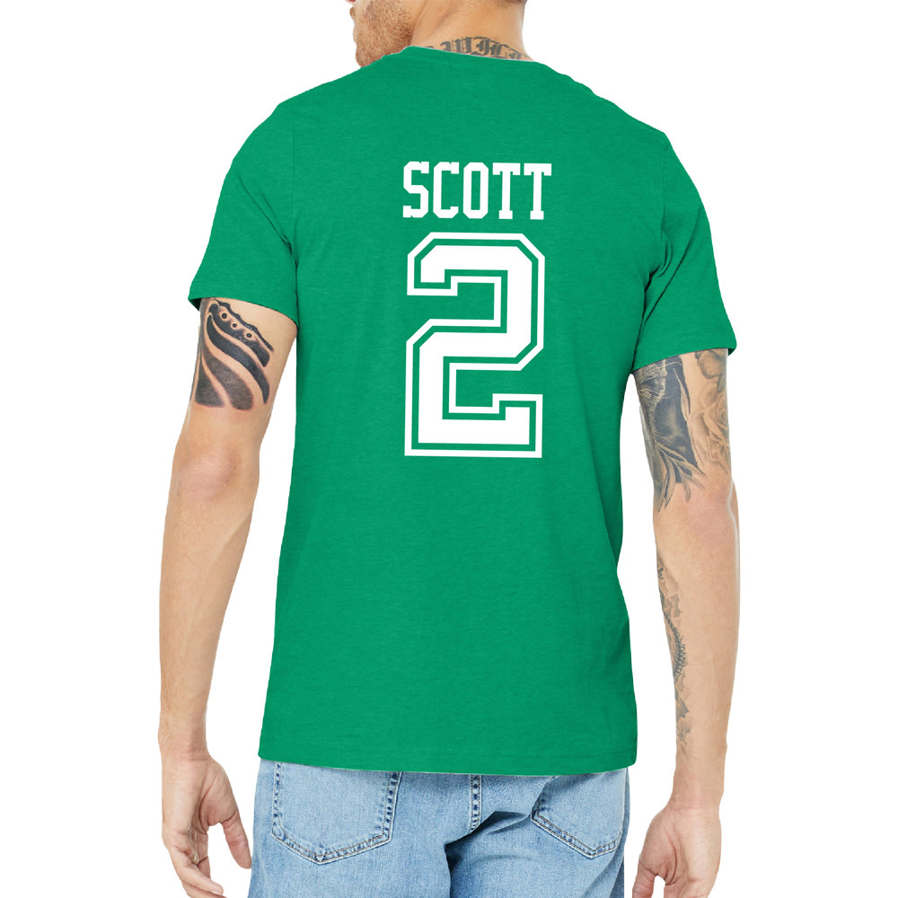 #2 Avery Scott North Dakota Football Sport Adult Tee - Sioux Shop at ...