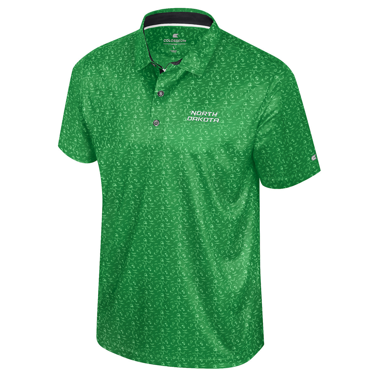 Fighting Hawks Football Polo - Sioux Shop at Ralph Engelstad Arena