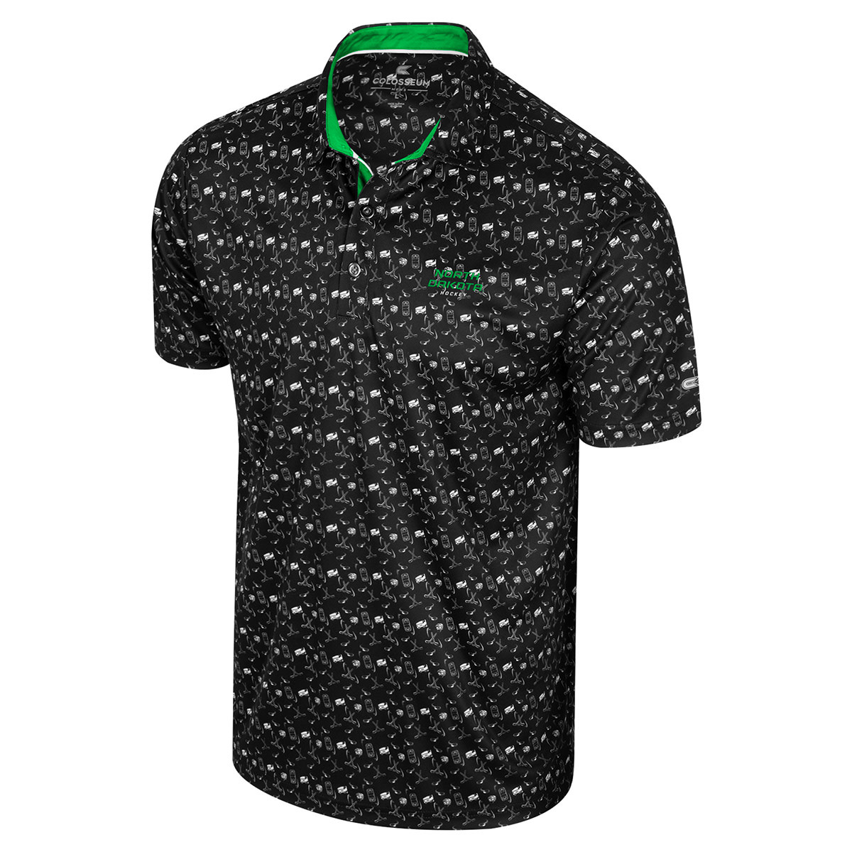 North Dakota Hockey Icing Polo - Sioux Shop at Ralph Engelstad Arena