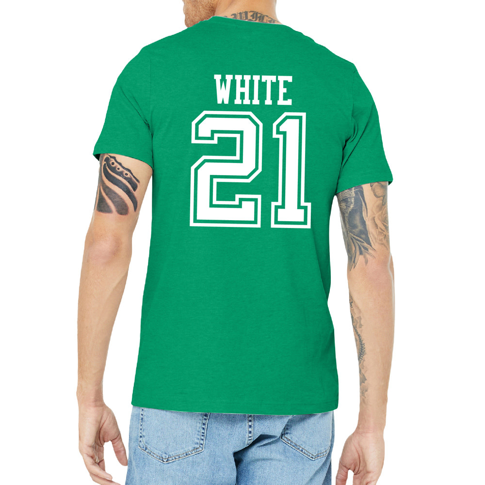 #21 Sadie White ND Volleyball Sport Adult Tee - Sioux Shop at Ralph ...