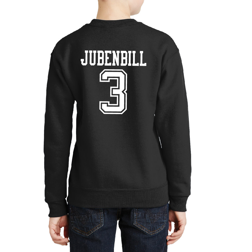 #3 Jayden Jubenvill ND Hockey Sport Youth Crew - Sioux Shop at Ralph ...