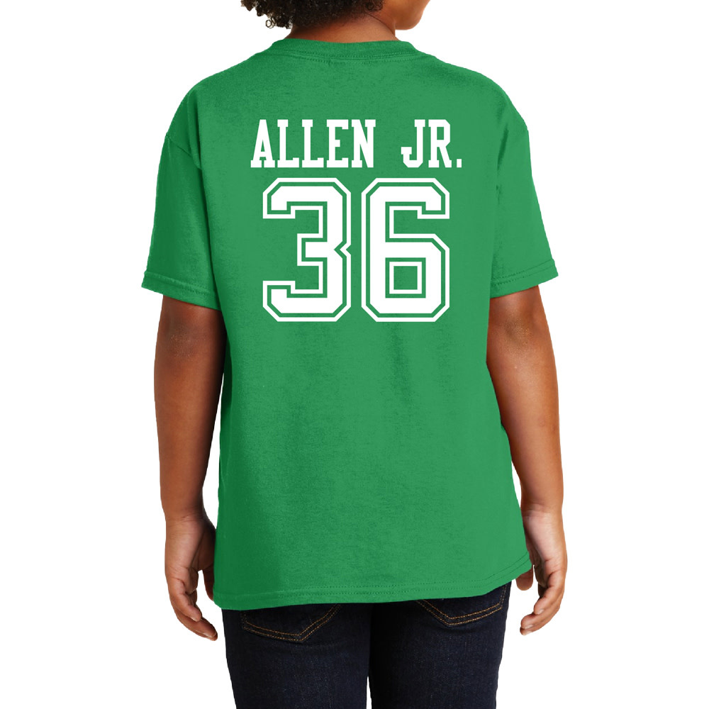 #36 Pierre Allen Jr. North Dakota Football Sport Youth Tee - Sioux Shop ...