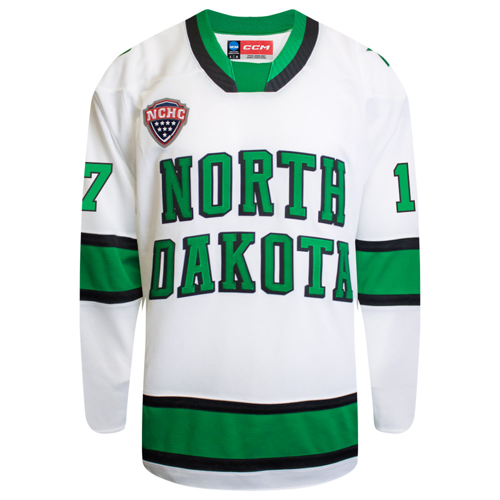 #17 Cole Reschny CCM Authentic Game Jersey - Sioux Shop at Ralph ...