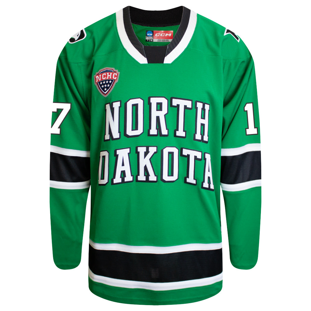#17 Cole Reschny CCM Hockey Replica Jersey - Sioux Shop at Ralph ...