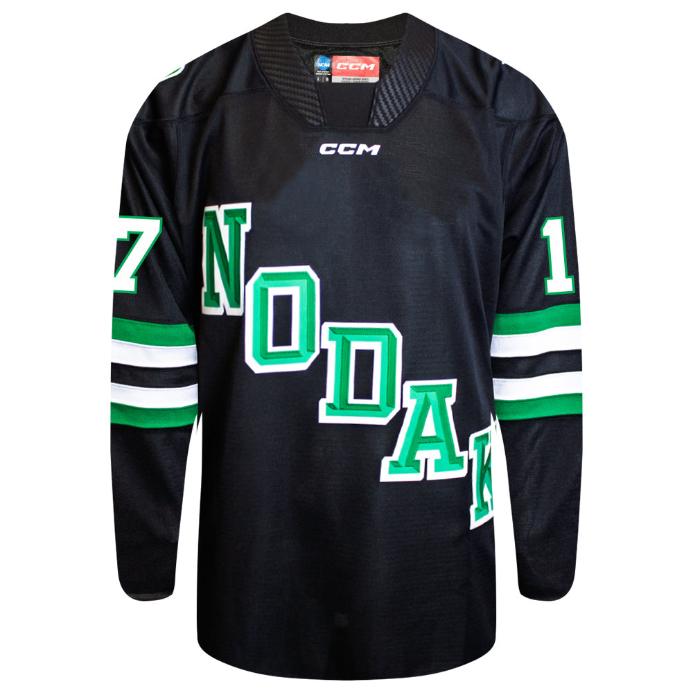 #17 Cole Reschny CCM Hockey Youth Jersey - Sioux Shop at Ralph ...