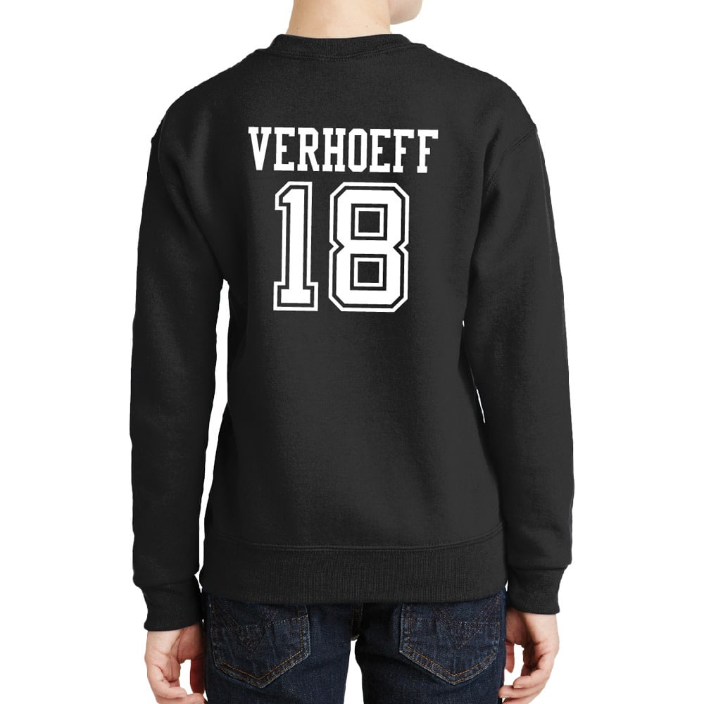 #18 Keaton Verhoeff ND Hockey Sport Youth Crew - Sioux Shop at Ralph ...