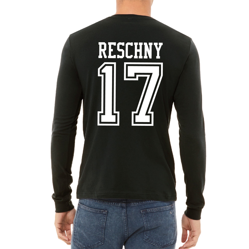 #17 Cole Reschny ND Hockey Sport Adult Long Sleeve - Sioux Shop at ...