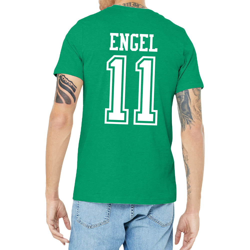 #11 Ian Engel ND Hockey Sport Adult Tee - Sioux Shop at Ralph Engelstad ...