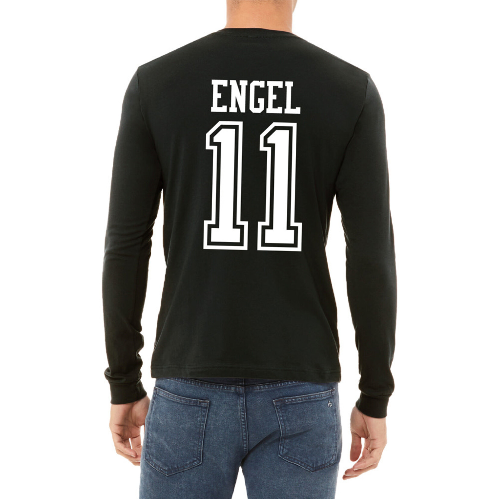 #11 Ian Engel ND Hockey Sport Adult Long Sleeve - Sioux Shop at Ralph ...