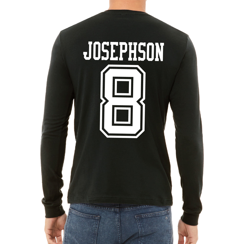 #8 Ollie Josephson ND Hockey Sport Adult Long Sleeve - Sioux Shop at ...