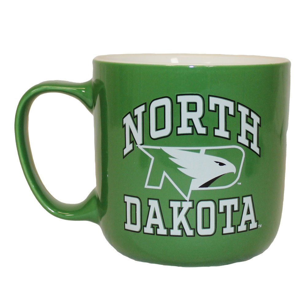 NORTH DAKOTA Hawks Stripe 15oz Ceramic Mug - Sioux Shop at Ralph ...