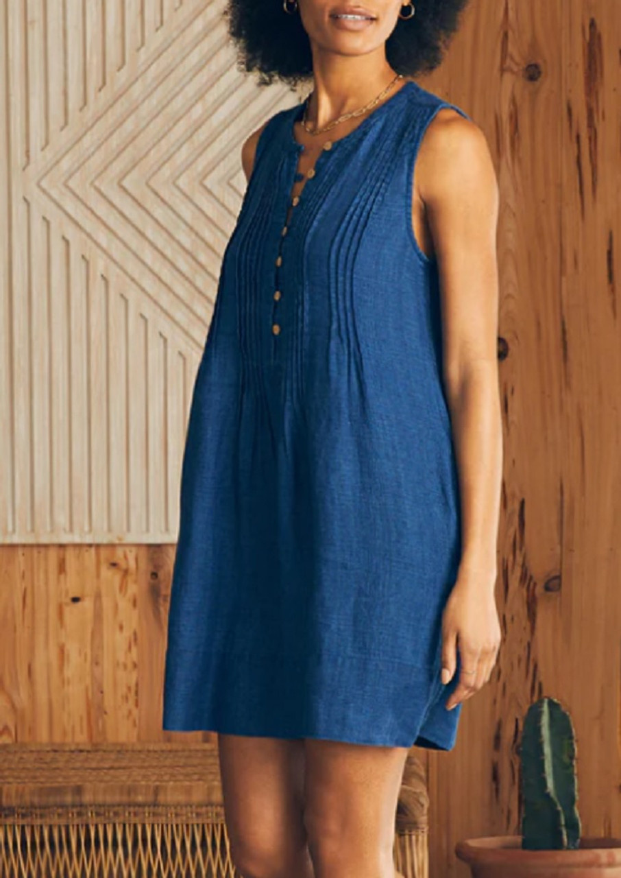 Faherty Women's Isha Dress | Active Endeavors - Active Endeavors