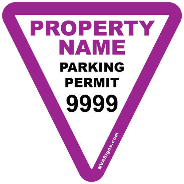 Parking Permits - NVA Signs & Striping