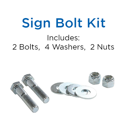 Sign Installation Bolt Kit - NVA Signs & Striping