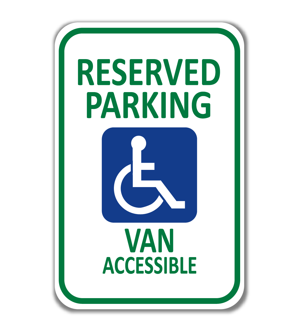 Handicap Sign - Van Accessible - NVA Signs & Striping
