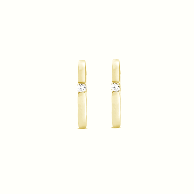Huggies 2=0.04ctw RBC - Spicer Cole Fine Jewellers