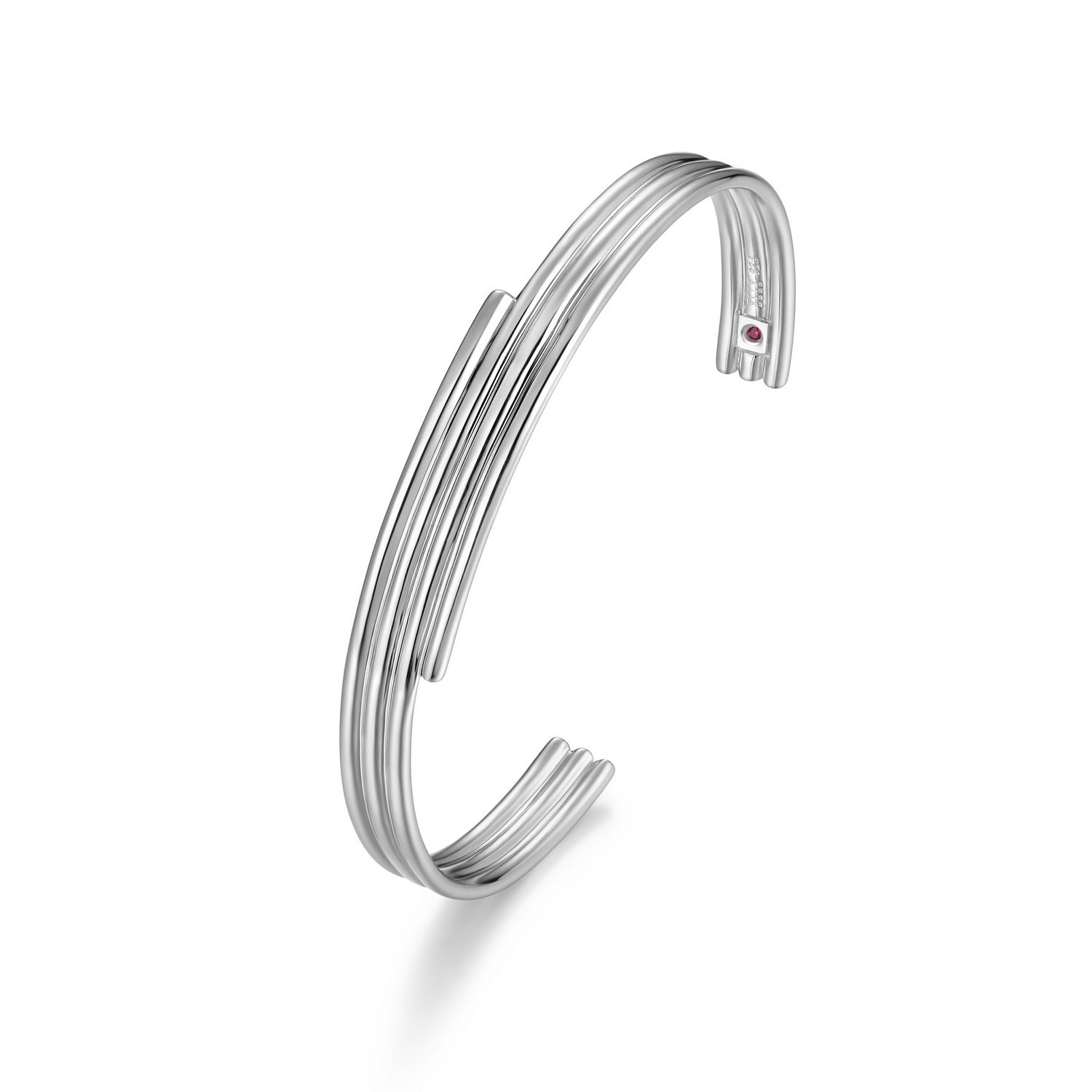 Elle Goddess 3-Row Cuff Bangle - Spicer Cole Fine Jewellers