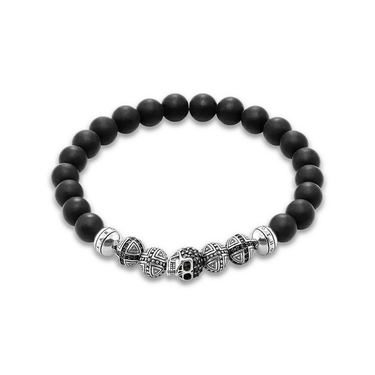 THOMAS SABO Skull Bracelet in Sterling Silver | Spicer Cole - Spicer ...
