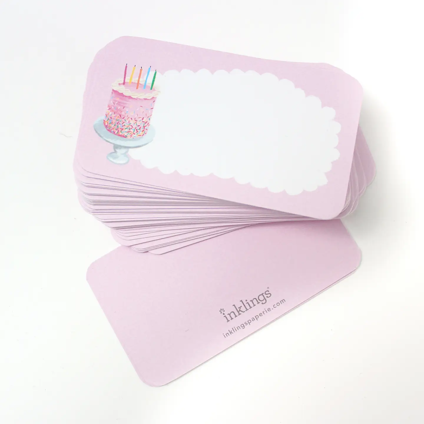 Pocket Notes Birthday Cake - Keaton Place
