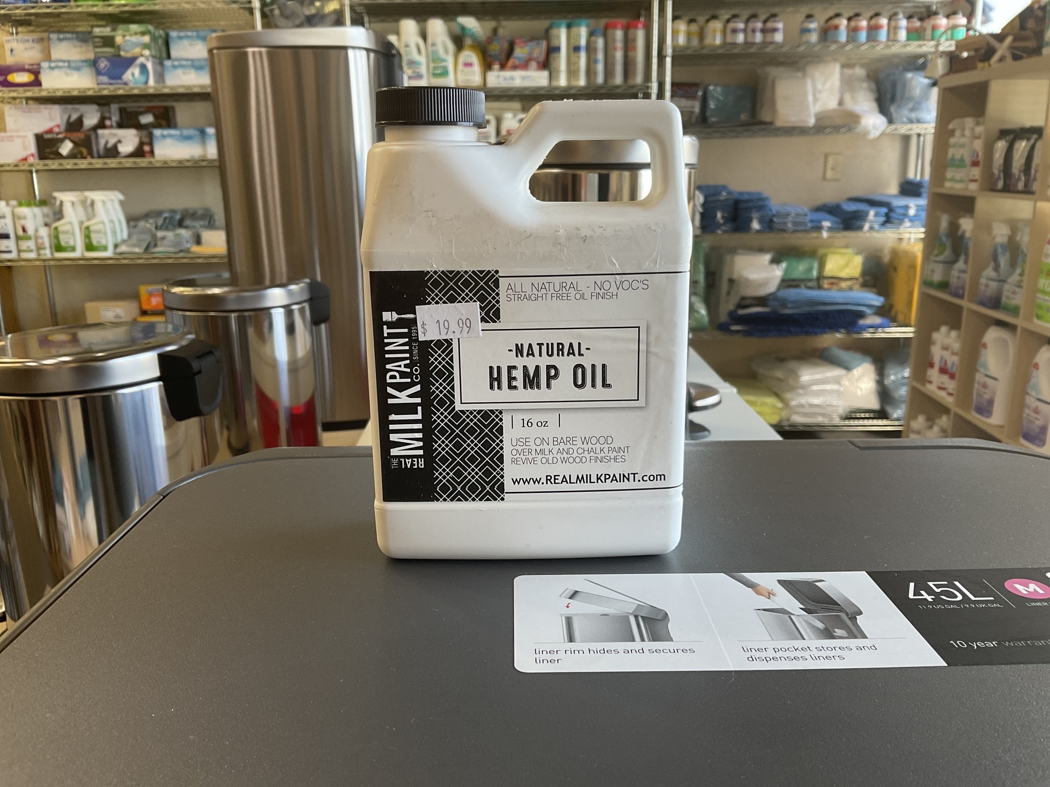 The Real Milk Paint Natural Hemp Oil 16 oz - Ripleys Vacuum Center