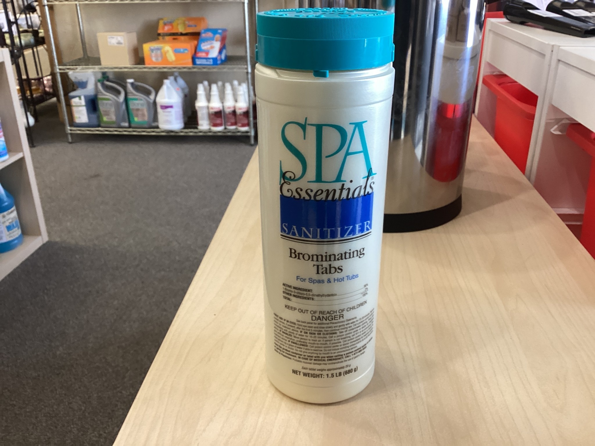 Spa Essentials Sanitizer Brominating Tabs 1.5 lbs - Ripleys Vacuum Center