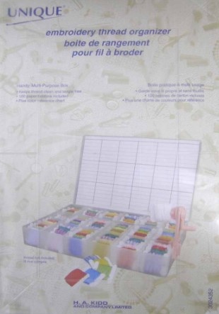 Embroidery Thread Organizer Box - Castle Sewing Centre