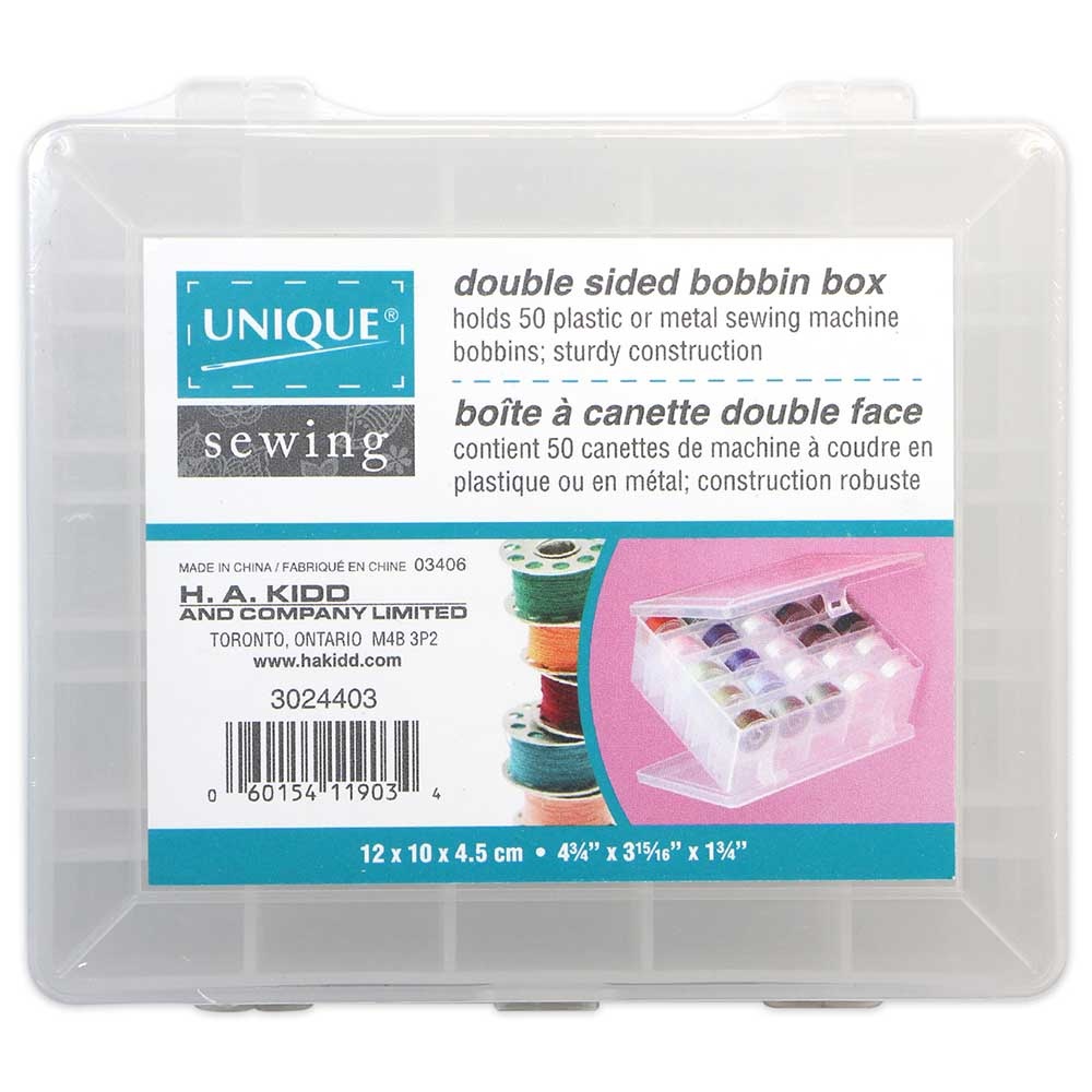 double sided bobbin box - Castle Sewing Centre