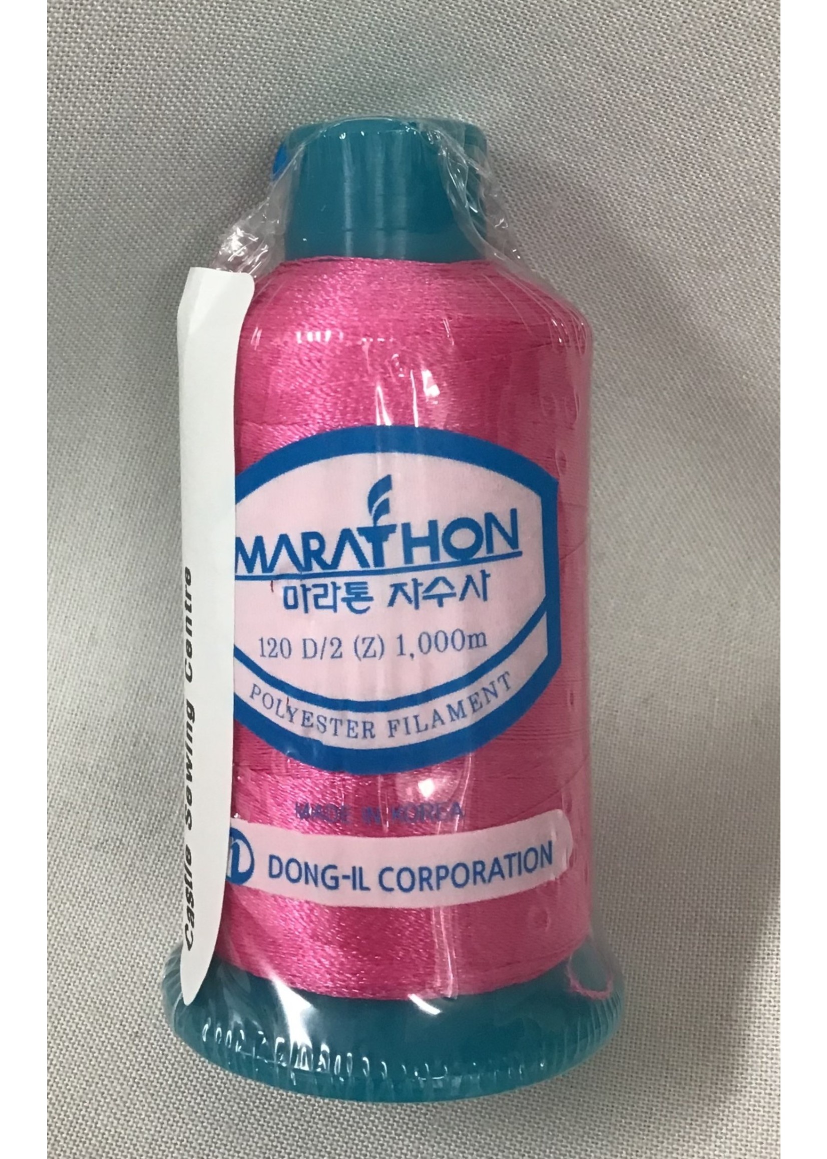 Marathon Embroidery Thread 1000mtr - Ruby Glint #2167 - Castle Sewing ...