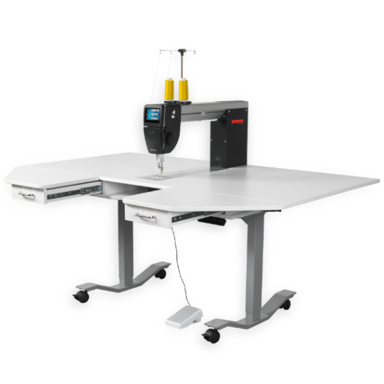 Bernina Q20 sit down with Horn Lift Table Bundle - Castle Sewing Centre