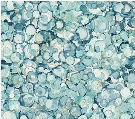 Midas Touch-Blue- Per 1/2 Meter - Castle Sewing Centre