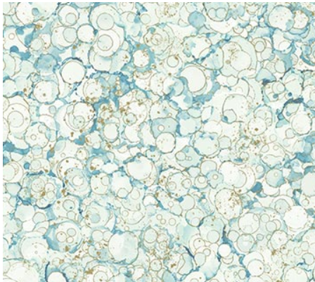 Midas Touch-Blue- Per 1/2 Meter - Castle Sewing Centre