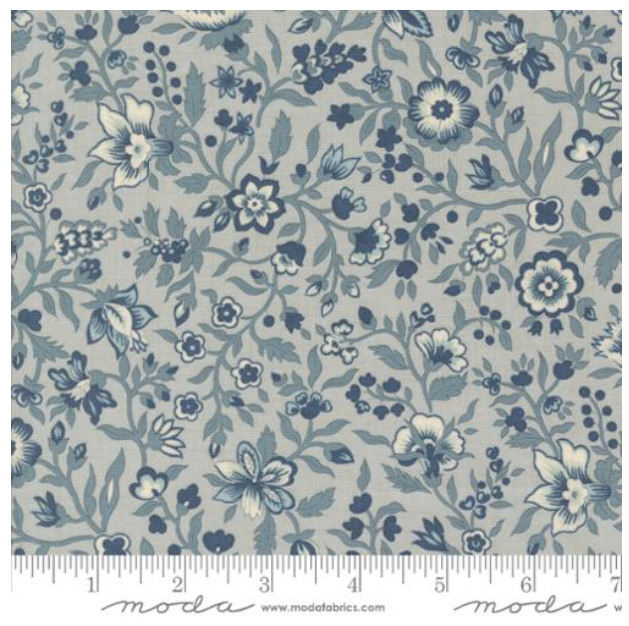 Sacre Blue By French General per 1/2 meter - Castle Sewing Centre