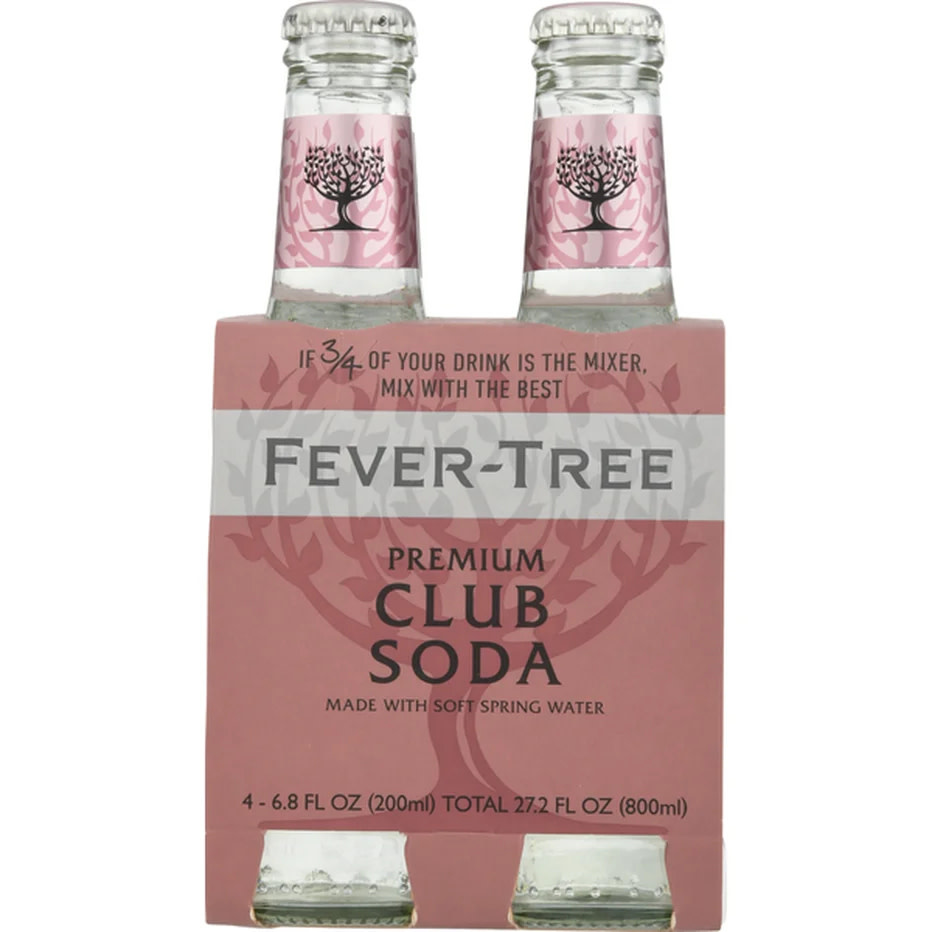 Fever Tree Fever Tree Club Soda 4PK - Corossol Wines