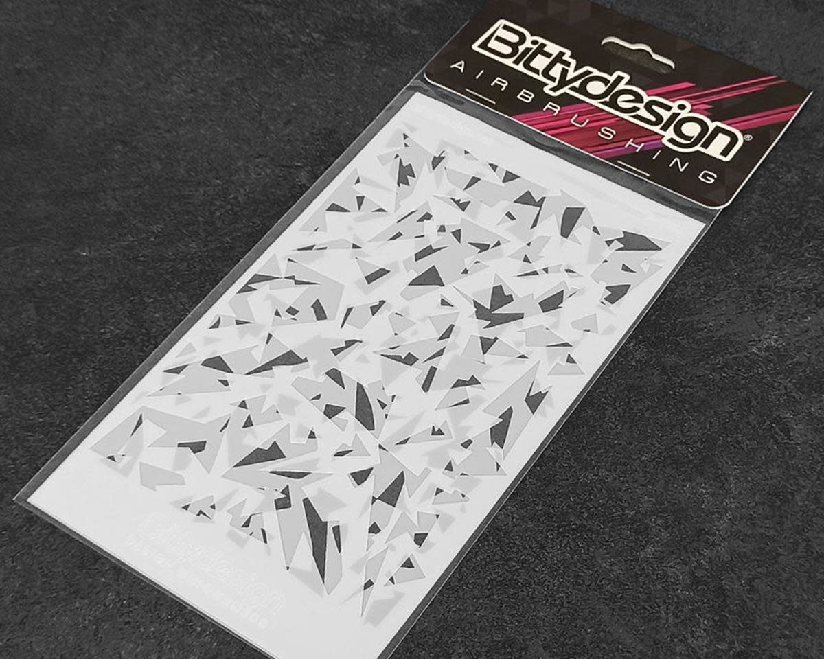 Bitty Designs Bittydesign Vinyl Paint Stencil (Arctic Camo) - Hobby ...