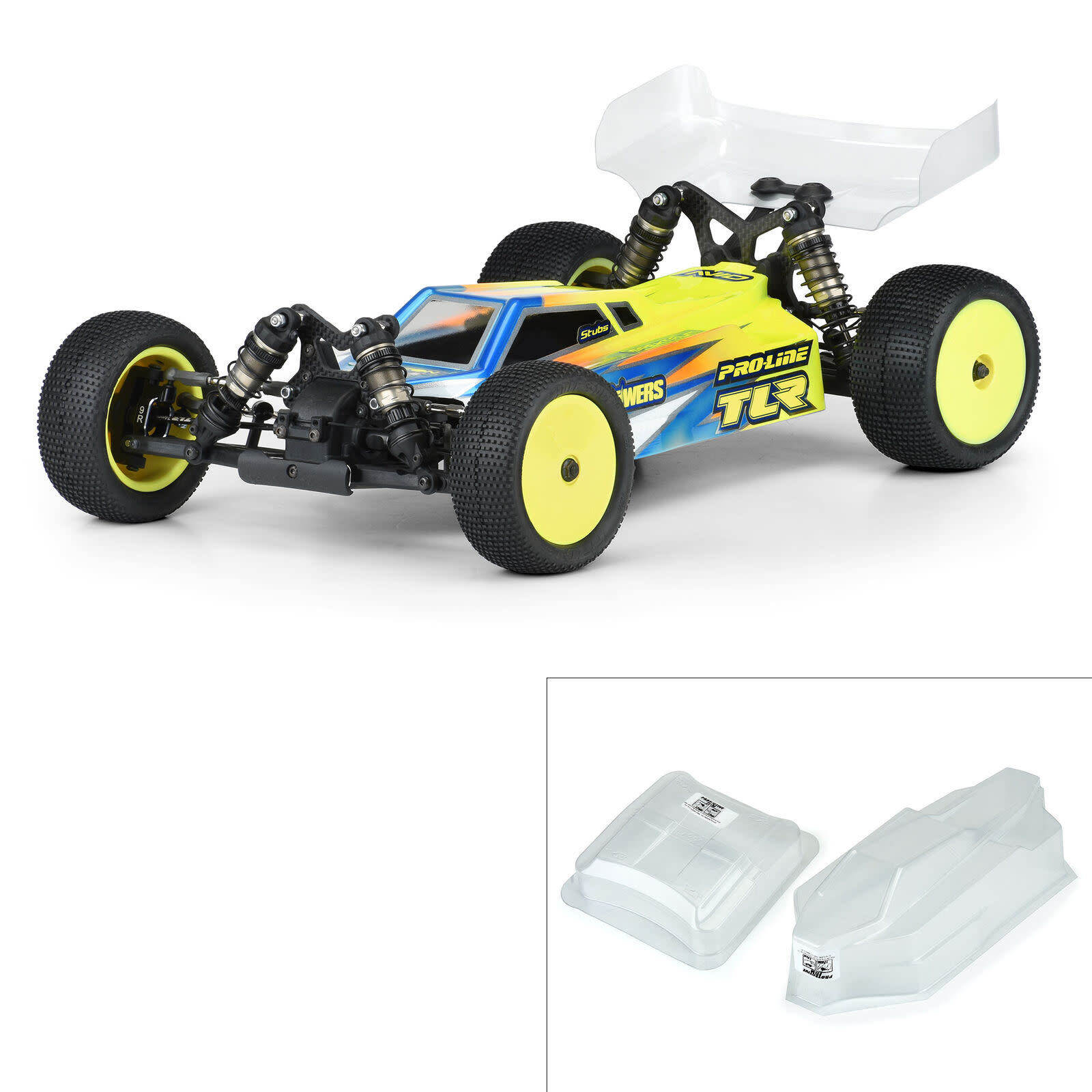 Pro-line Racing PRO354525 Pro-Line Axis Light Weight Clear Body for TLR ...