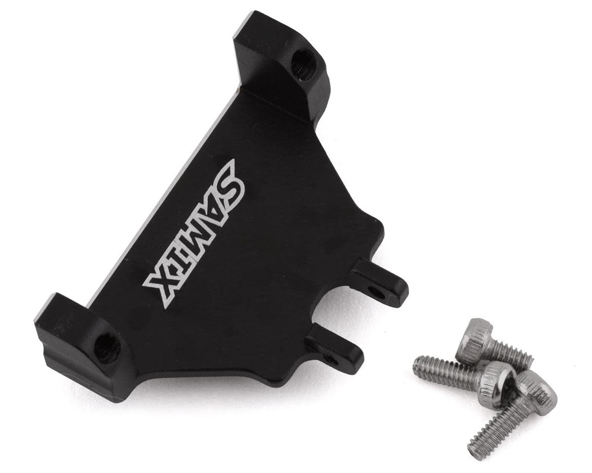Samix SAMSCX24-6068E Samix Aluminum Servo Mount (Black) SCX24 - Hobby ...