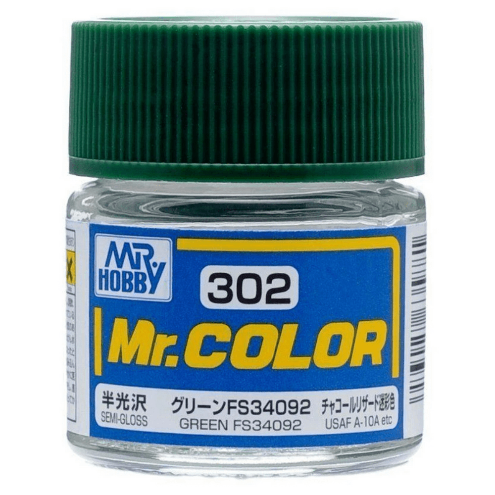 GSI Creos GNZ-C302 Mr Hobby C302 Semi Gloss Green FS34092 - Lacquer ...