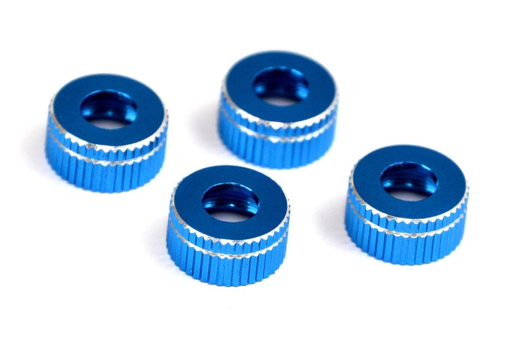 Exotek EXO1550BLU Exotek Team Associated 12mm Aluminum Lower Shock Cap ...