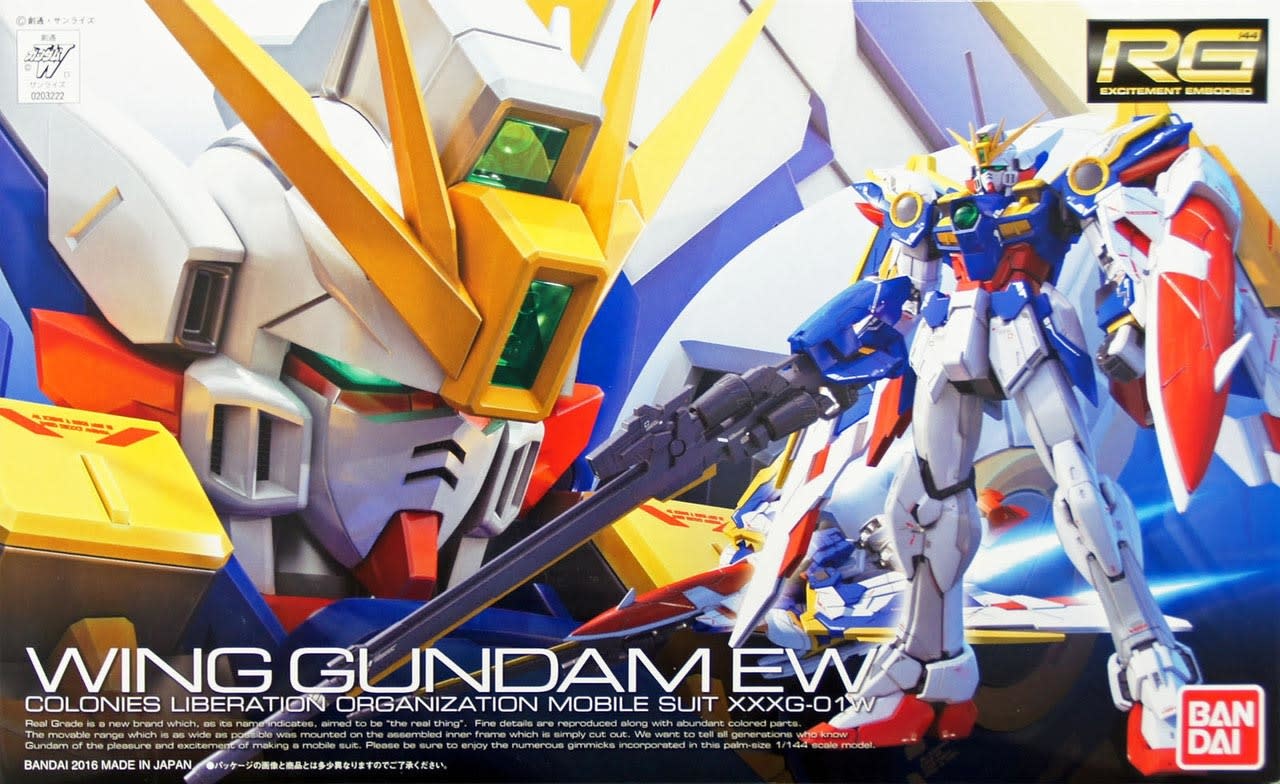 RG #20 Wing Gundam (EW) "Gundam Wing: Endless Waltz" - Hobby Action ...