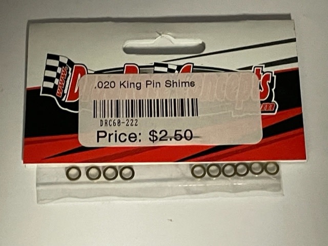 Drag Race Concepts .020 King Pin Shims 60-222 - Hobby Action Chandler