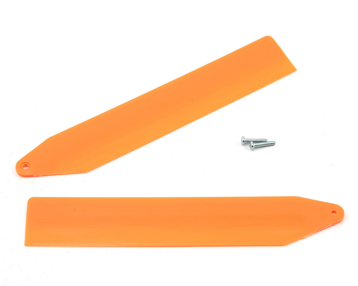 Blade Main Rotor Blade Set Orange - Hobby Action Chandler