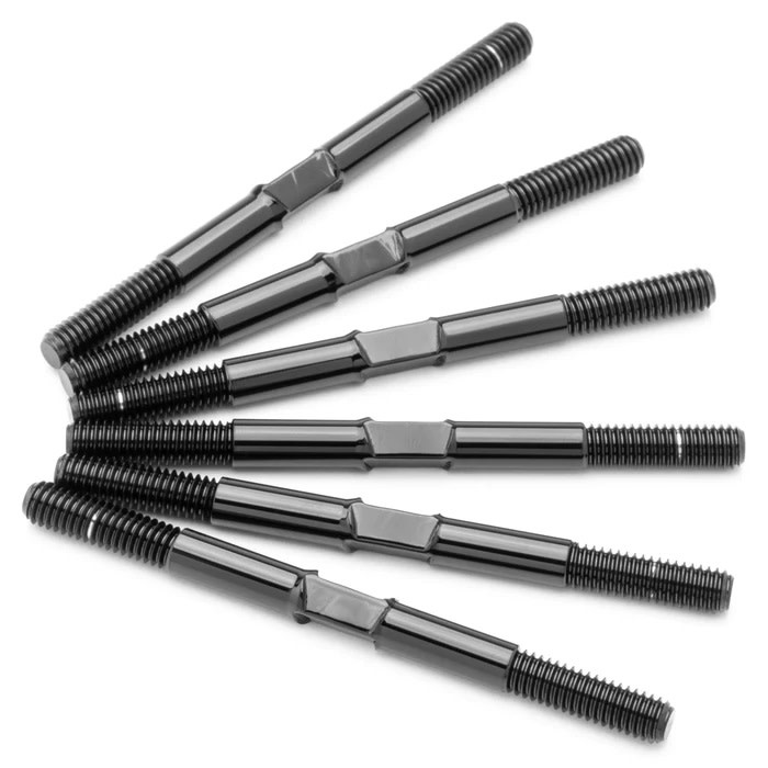 1UP **1UP740803 1Up Racing Pro Duty Turnbuckles - TLR 22 5.0 Polished - Hobby Action Chandler