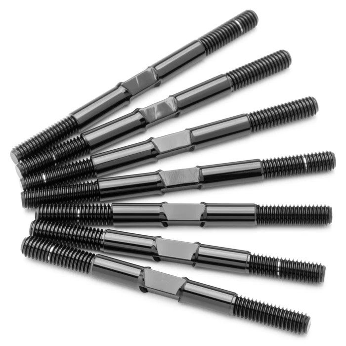 1UP **1UP740804 1Up Racing Pro Duty Turnbuckles - TLR 22X-4 Polished - Hobby Action Chandler